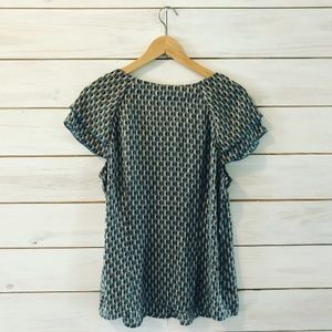 Dress Barn | Tops | Dressbarn Circle Pattern Blouse | Poshmark